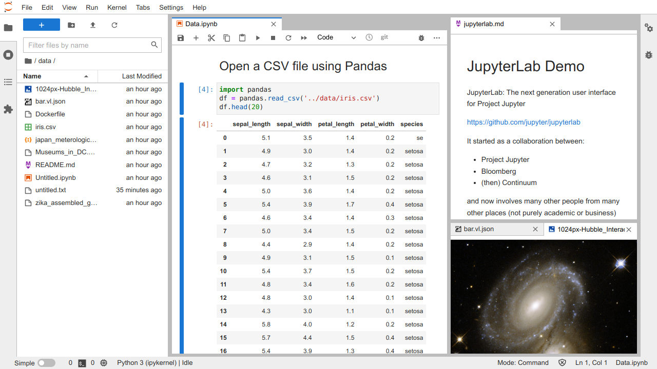 Using Project Jupyter MEM T680 Fall 2022 Data Analysis And Machine 